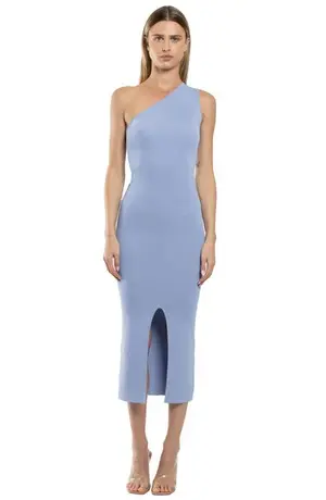 MOTHER OF ALL Federica Knit Maxi Dress - Light Blue
