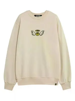 BARROW Embellishment Detail Long Sleeve Sweatshirt