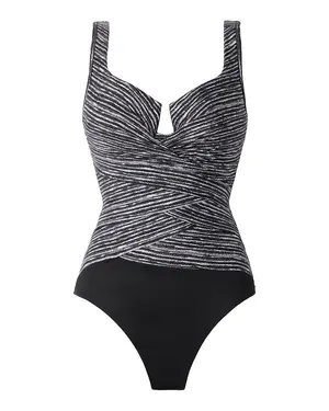 Miraclesuit Selenite Escape Layered One-piece Swimsuit