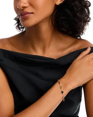Ippolita 18k Yellow Rock Candy Gemstone Link Bracelet