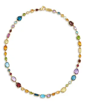 Ippolita 18k Yellow Rock Candy Multi Stone Collar Necklace - Gold