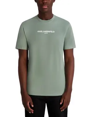 Karl Lagerfeld Paris Core Logo Tee - Green