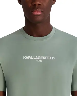 Karl Lagerfeld Paris Core Logo Tee - Green