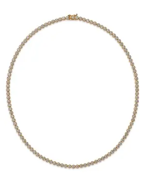 Bloomingdale'S 7.0 Tcw Certified Lab Grown Diamond Tennis Necklace In 14k - Gold