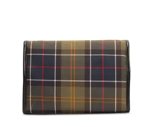 Barbour Tartan Hanging Washbag