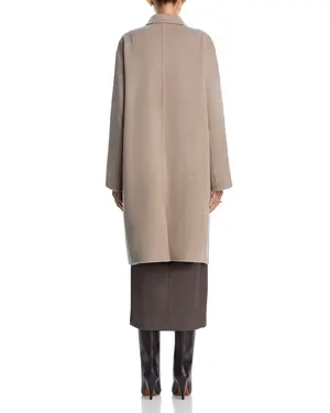 Lafayette 148 New York Wool And Cashmere Coat
