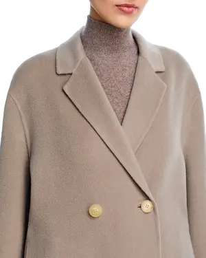 Lafayette 148 New York Wool And Cashmere Coat