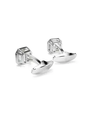 SWAROVSKI Millenia Octagon Cut Crystal Cufflinks