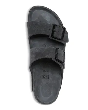 BIRKENSTOCK Arizona Exquisite Tonal Suede Sandals