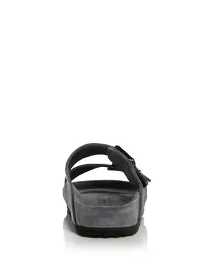 BIRKENSTOCK Arizona Exquisite Tonal Suede Sandals