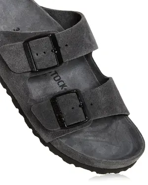 BIRKENSTOCK Arizona Exquisite Tonal Suede Sandals