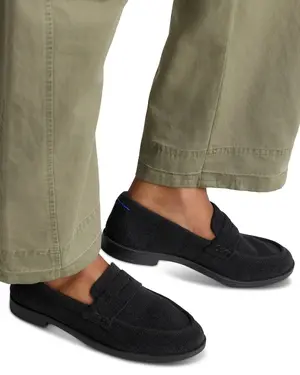 Rothy's Revelvet Penny Loafers - Black