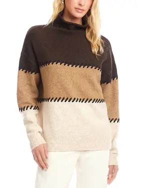 Karen Kane Colorblocked Sweater - Multi