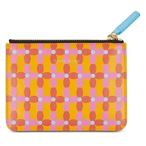 YINKA ILORI Core Ododo Leather Zip Pouch