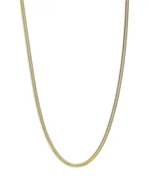 Bloomingdale'S 14k Yellow Cobra Link Chain Necklace 17.5 - Gold