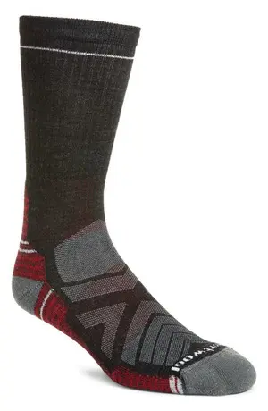 Smartwool Hike Lite Cushioned Crew Socks - Charcoal