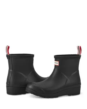 Hunter Play Short Boots - Black