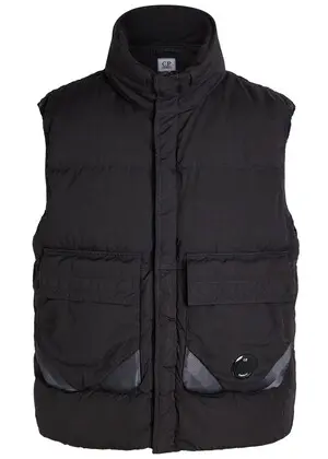 C.p. Company High Neck Vests For Men