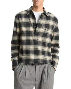 Vince Bowden Plaid Popover Shirt