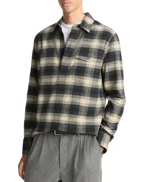 Vince Bowden Plaid Popover Shirt