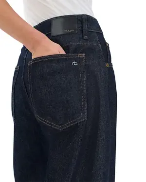 Rag & Bone Charlie High-rise Cropped Barrel Jeans - Twtri