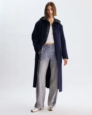 Rag & Bone Miramar Terry Wide-leg Track Pants - Coney
