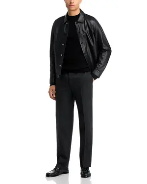 Vince Merino & Cashmere Crewneck Sweater - Black