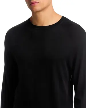 Vince Merino & Cashmere Crewneck Sweater - Black