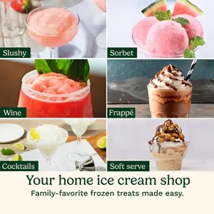 CUISINART 6 In 1 Slushy And Soft Serve Maker
