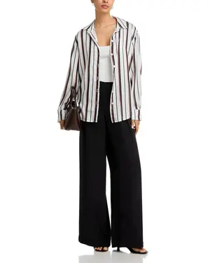 Bella Dahl Pull On Inverted Pleat Pants