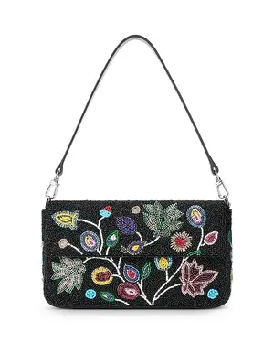 COACH Sparkly Butterfly Print Shoulder Bags
