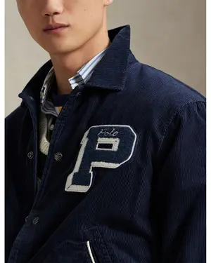 Polo Ralph Lauren Corduroy Letter Jacket