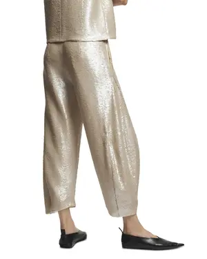SAINT ART Shane Sequin Barrel Pants