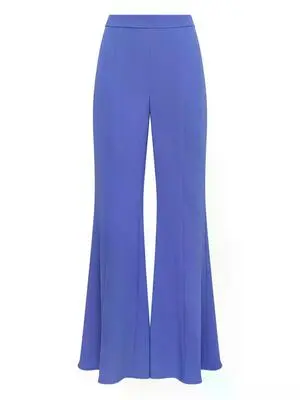Malìparmi Flared Trousers - Blue