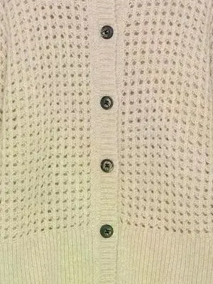 Malìparmi Button-front Open-knit Cardigan