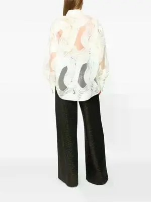GENNY Semi-sheer Shirt