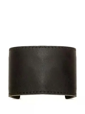 JENNIFER BEHR Leather Hair Tie - Black