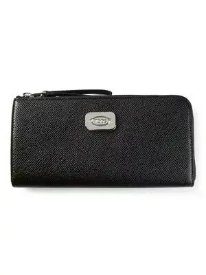 TOD'S Textured Purse - Black