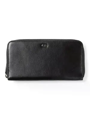 FERRAGAMO Zipped Continental Wallet - Black