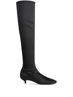 Mid Heel Over-the-Knee Boots