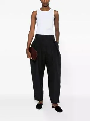 THE ROW Dyri Pleated Trousers