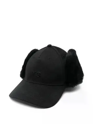 Y3 Trim-detail Baseball Cap - Black