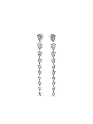 ANABELA CHAN 14k White Gold Diamond Nova Earrings