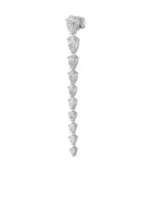 ANABELA CHAN 14k White Gold Diamond Nova Earrings