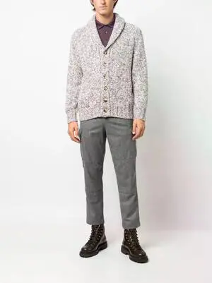 Brunello Cucinelli Double-breasted Wool-blend Cardigan