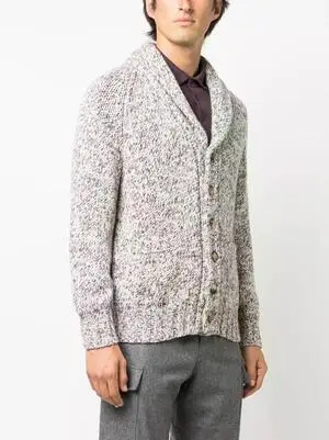 Brunello Cucinelli Double-breasted Wool-blend Cardigan