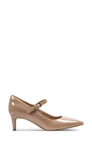 Rockport Chase Mary Jane Pumps - Light Natural