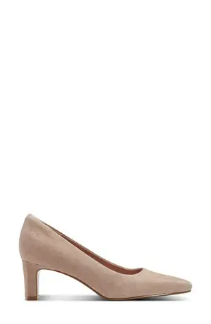 Rockport Almond Toe Pump - Taupe