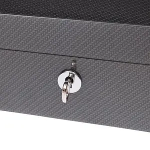 RAPPORT LONDON Carbon Fibre Ten Watch Box