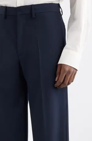 Dries Van Noten Panvel Wide Leg Wool Pants